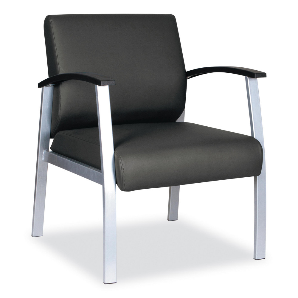 ALERA - Alera metaLounge Series Mid-Back Guest Chair, 24.60'' x 26.96 ...