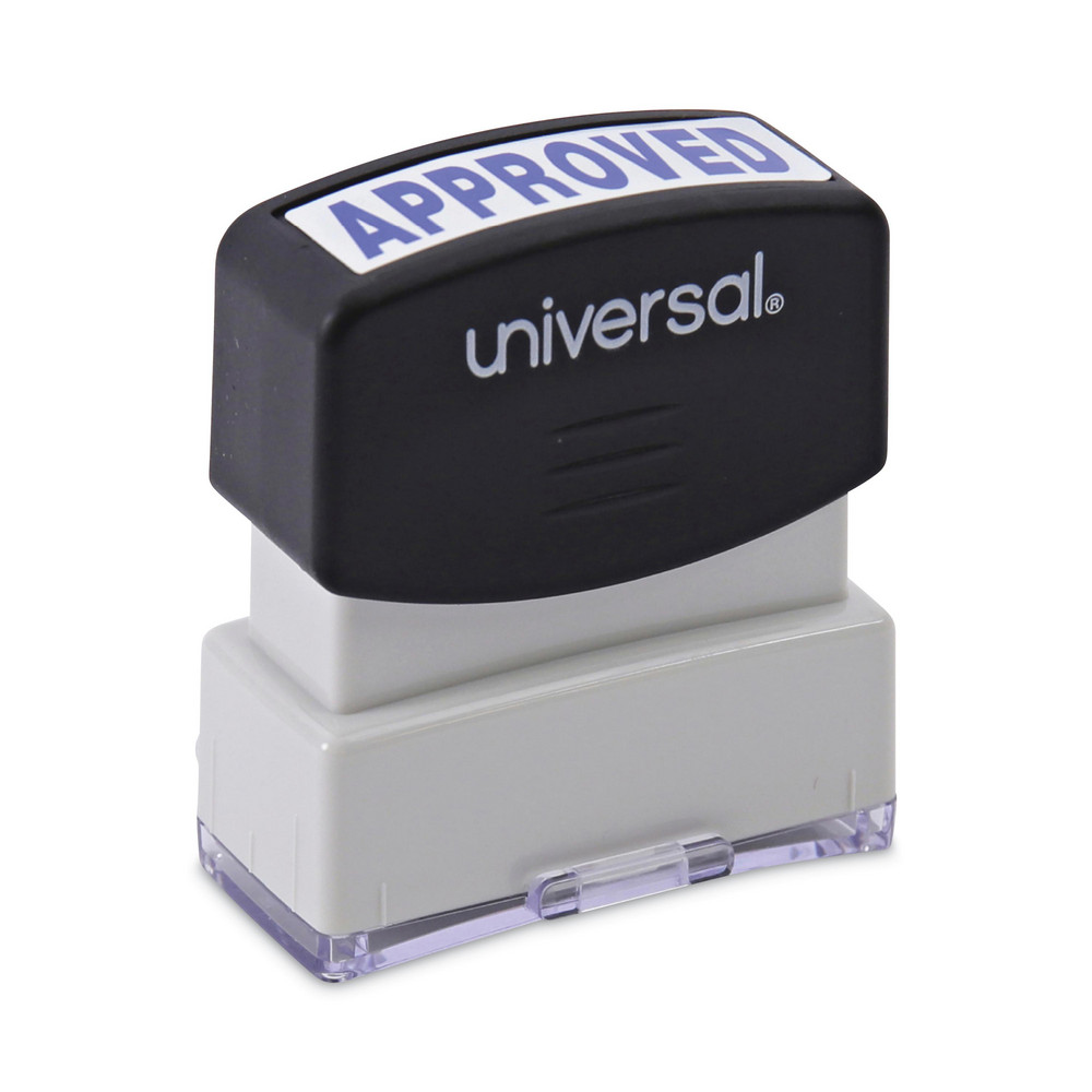 UNIVERSAL - Pre-inked Stock Stamps: Message: APPROVED; Material ...