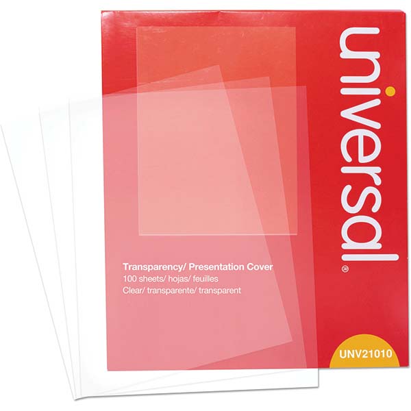 UNIVERSAL - Transparency Films & Sleeves; Audio Visual Conference ...