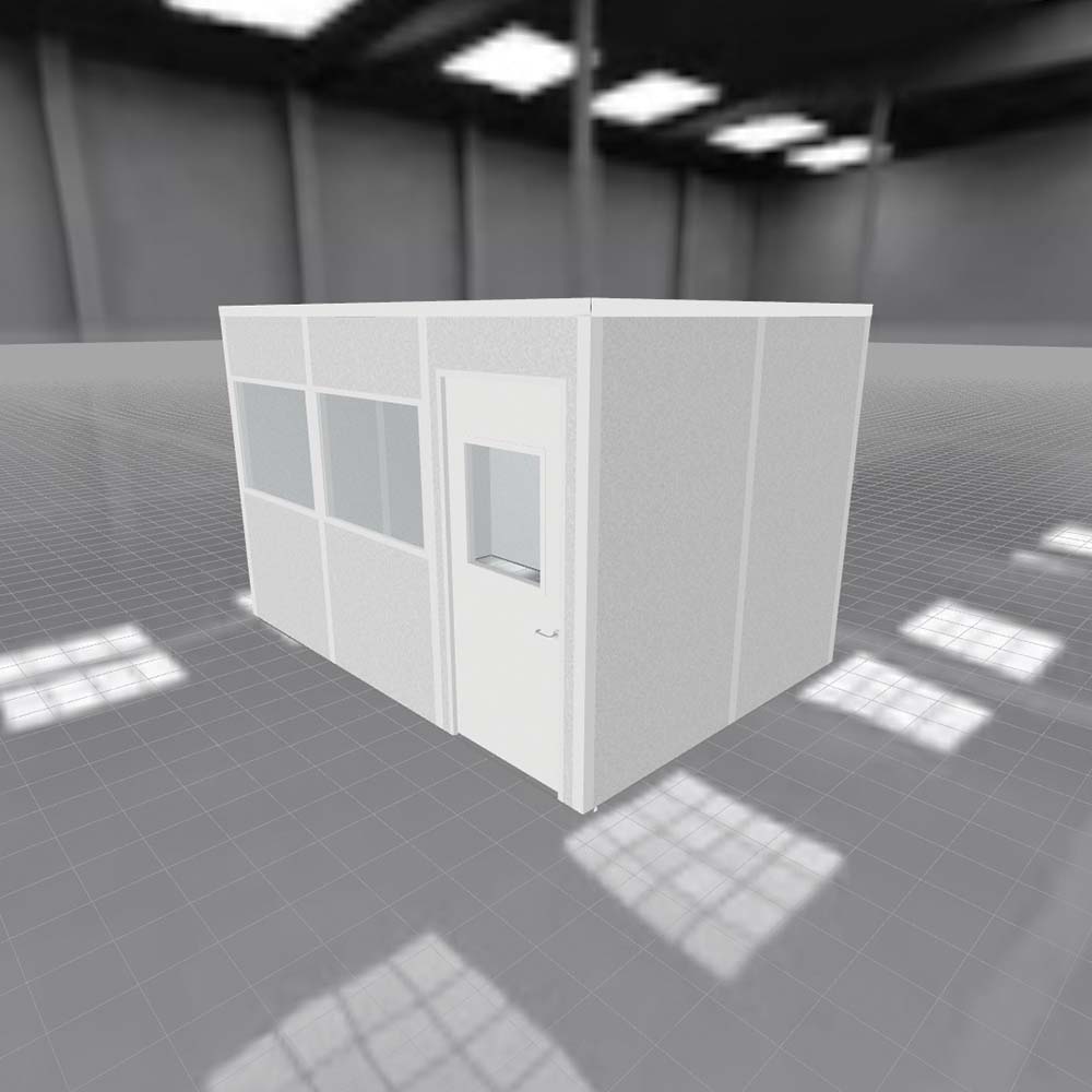 Panel Built - Prefab Structure: 8 x 8' Floor, 4 Walls | MSC Direct