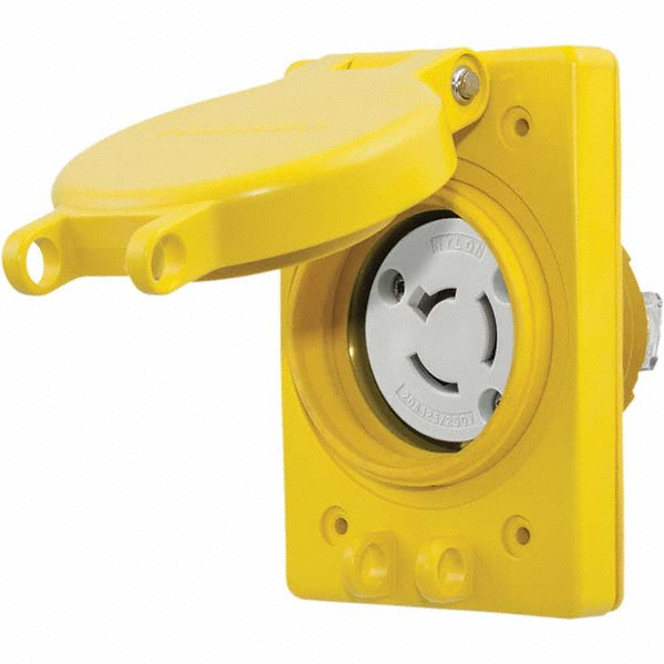 Twist Lock Recessed Male