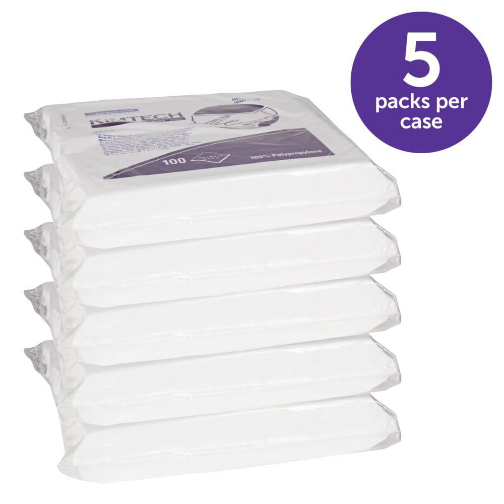 Kimtech Pure - W4 Dry Wipes (33330), White | MSC Direct
