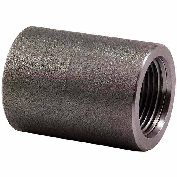 Merit Brass - Black Reducing Coupling: 2-1/2 x 2", FNPT x FNPT | MSC Direct