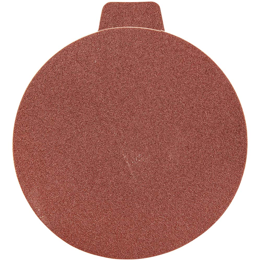 Norton - 5" Dia PSA Disc with Tab: 120 Grit, Aluminum Oxide | MSC Direct