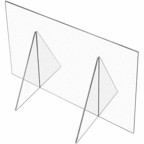USA Industrials - Social Distancing Partition: 84" OAW, 36" OAH ...