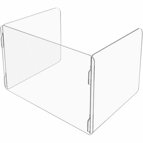 USA Industrials - Social Distancing Partition: 48" OAW, 24" OAH ...