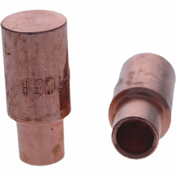 Tuffaloy - Spot Welder Tips: Male Cap C Nose (Flat), RWMA Class 1 ...