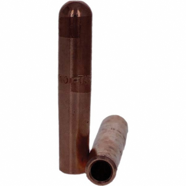 Tuffaloy - Spot Welder Tips: Straight Tip B Nose (Dome), RWMA Class 1 ...