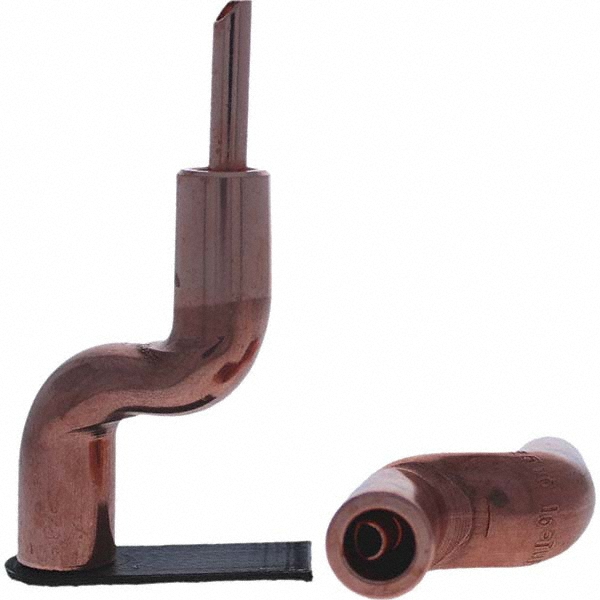 Tuffaloy - Spot Welder Tips: Bent Shank for 5RW Male Cap, RWMA Class 2 ...