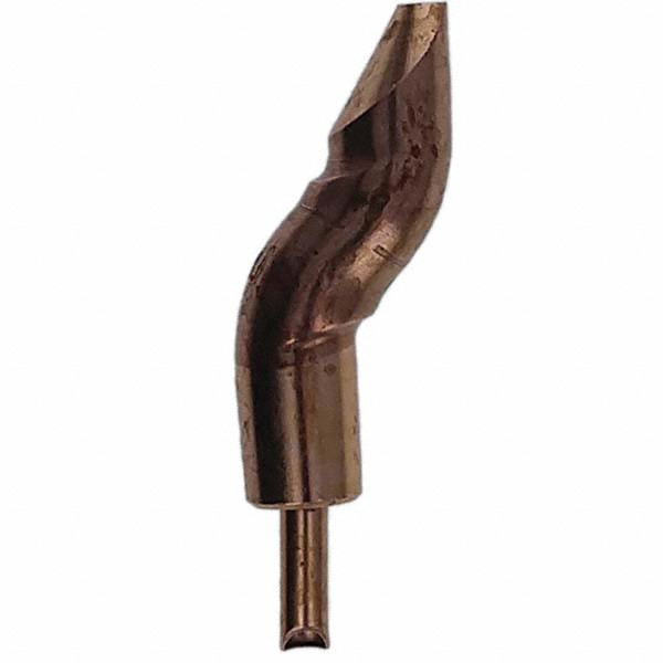 Tuffaloy - Spot Welder Tips: Tip Type: Double Bend Tip D Nose (Offset ...