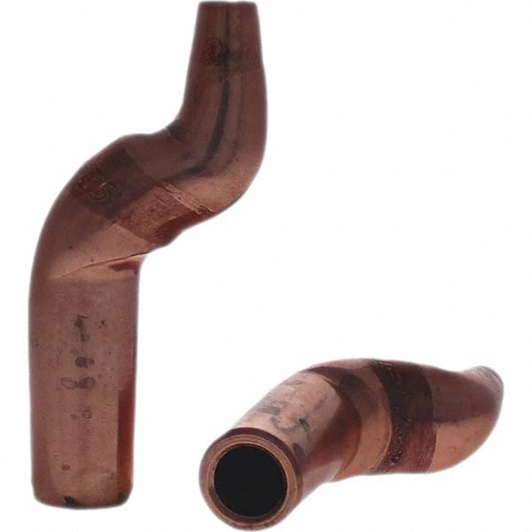 Tuffaloy - Spot Welder Tips: Tip Type: Misc Double Bend Tip C Nose ...