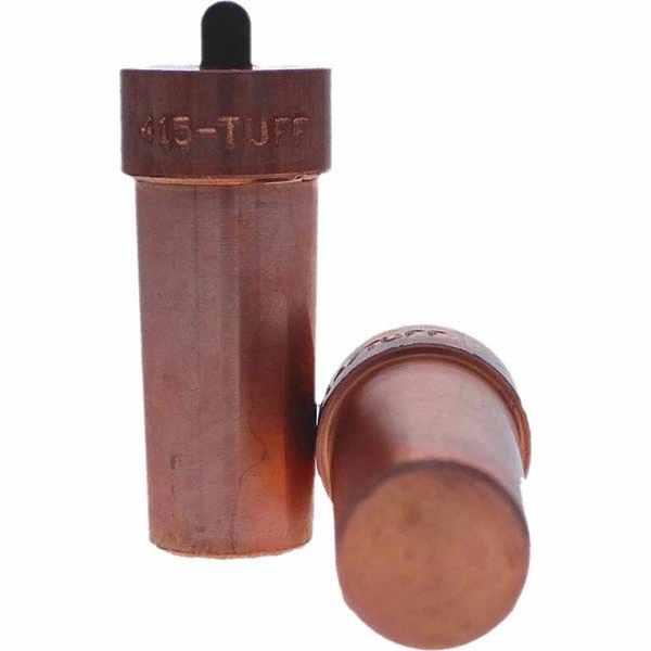 Tuffaloy - Spot Welder Accessories: Type: HD Self-Piloted Nut Electrode ...