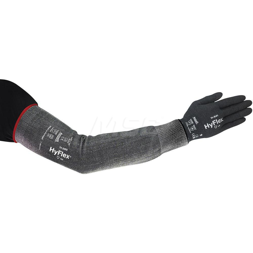 Ansell - Cut & Puncture-Resistant Sleeve: Size Universal, Kevlar, Gray, ANSI Cut A4 | MSC Direct