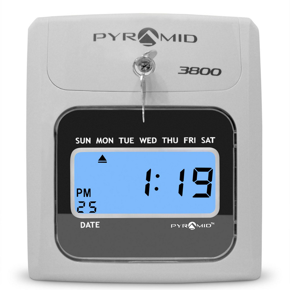 Pyramid - Time Clock: Auto Totaling, Model 3800 Small Business Bundle ...