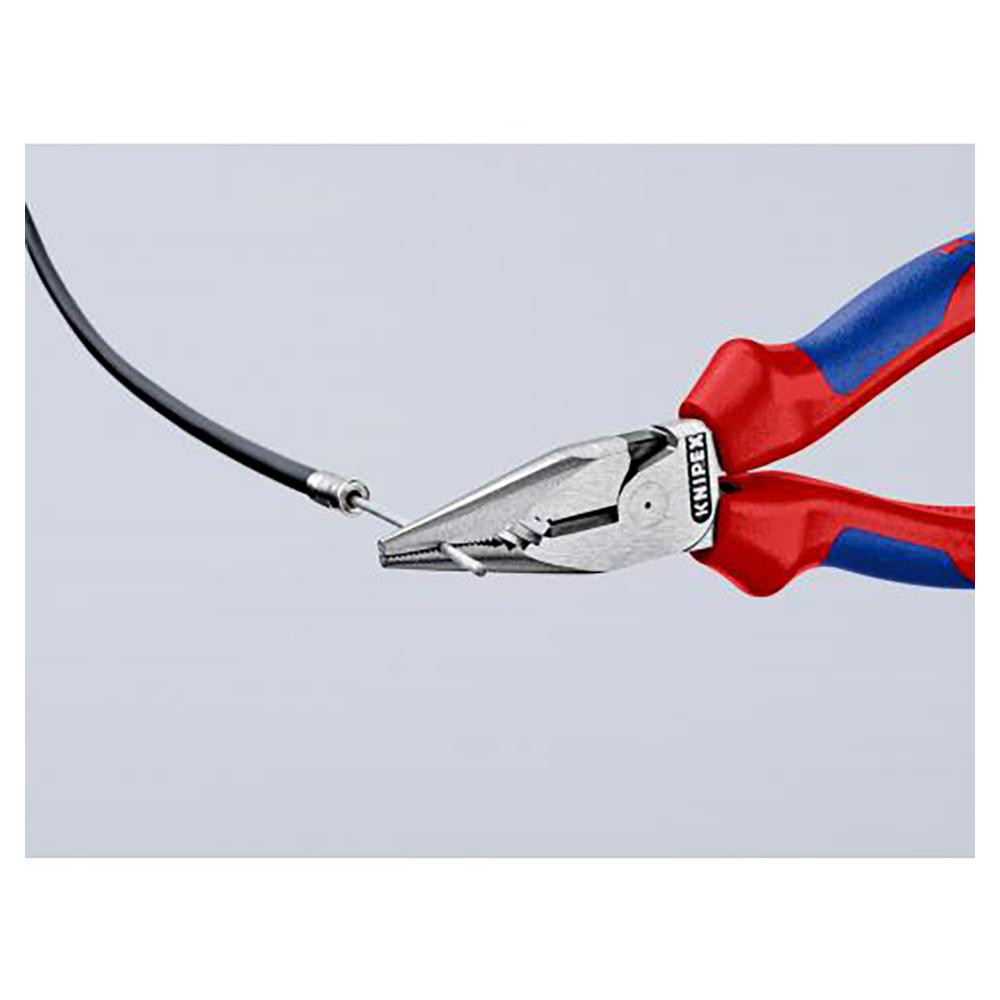 Knipex - Combination Needle Nose Plier: 145 mm OAL, Side Cutter | MSC ...