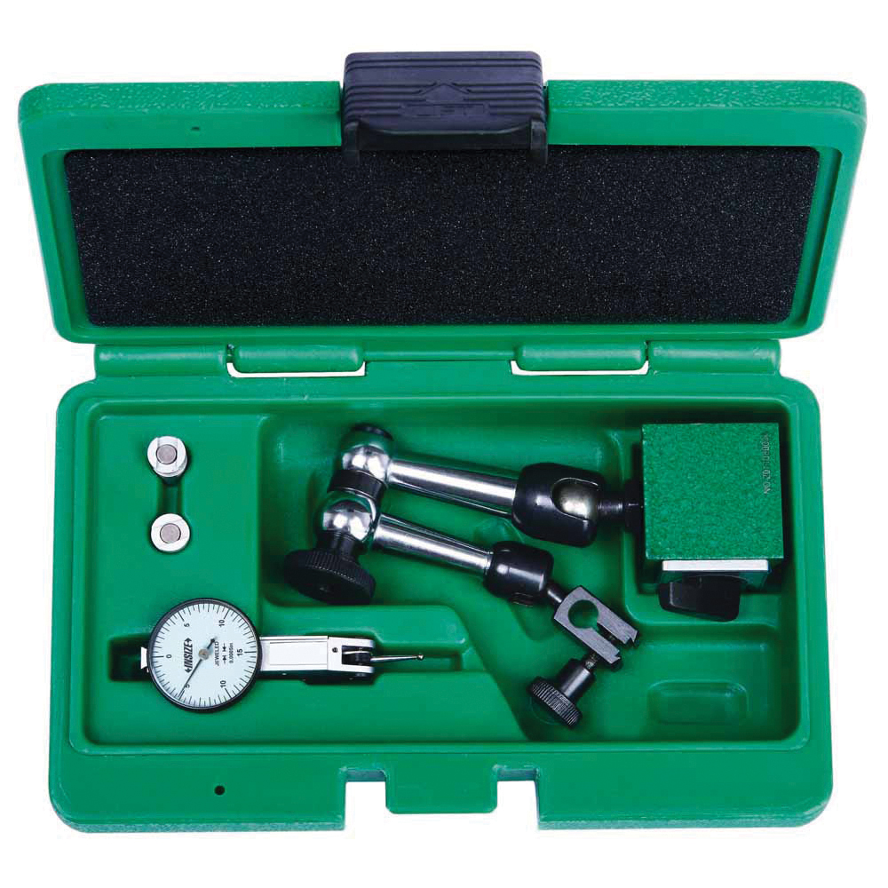 Insize USA LLC - Dial Indicator & Base Kit: 0.0300" Max Measurement, 0 ...