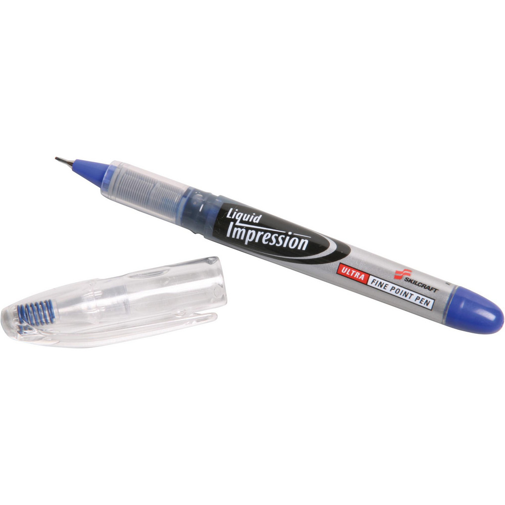 AbilityOne - ULTRA FINE BLUE 12/PK IMPRESSION POROUS PT PEN | MSC Direct