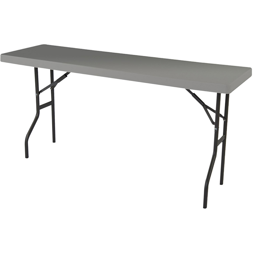 AbilityOne - 72X29X18 GRY RECTANGULAR FOLDING TABLE | MSC Direct
