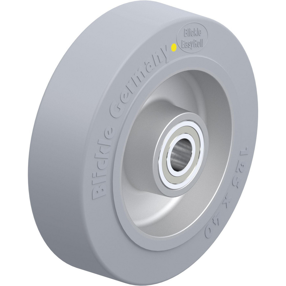 Blickle - Rigid & Swivel Caster Wheel: Rubber, 5" Dia, 1-9/16" Wide ...