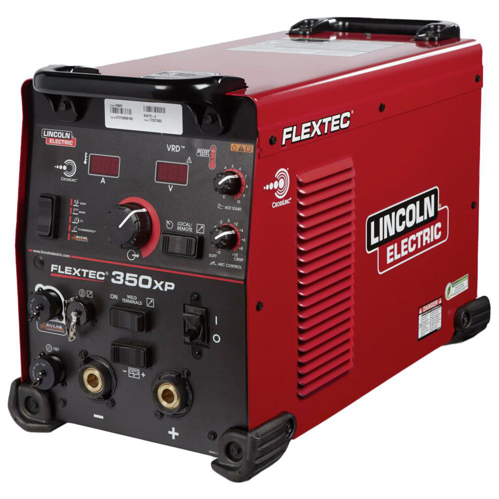 Lincoln Electric - Flextec 350XP Standard model multi-process power source has CrossLinc ...