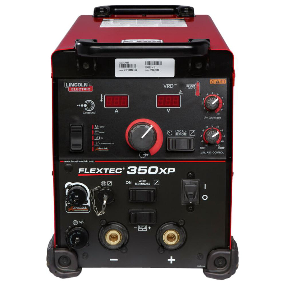 Lincoln Electric - Flextec 350XP Standard model multi-process power source has CrossLinc ...