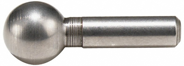 Jergens - Tooling Ball: Standard, 1/2" Ball Dia, 1/4" Shank Dia | MSC ...