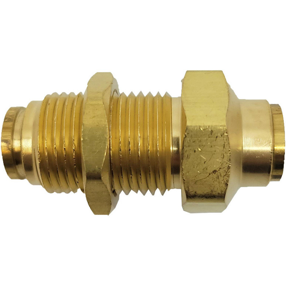 Fairview - Push-to-Connect Tube Fitting: Bulkhead Union, Non-Threaded ...