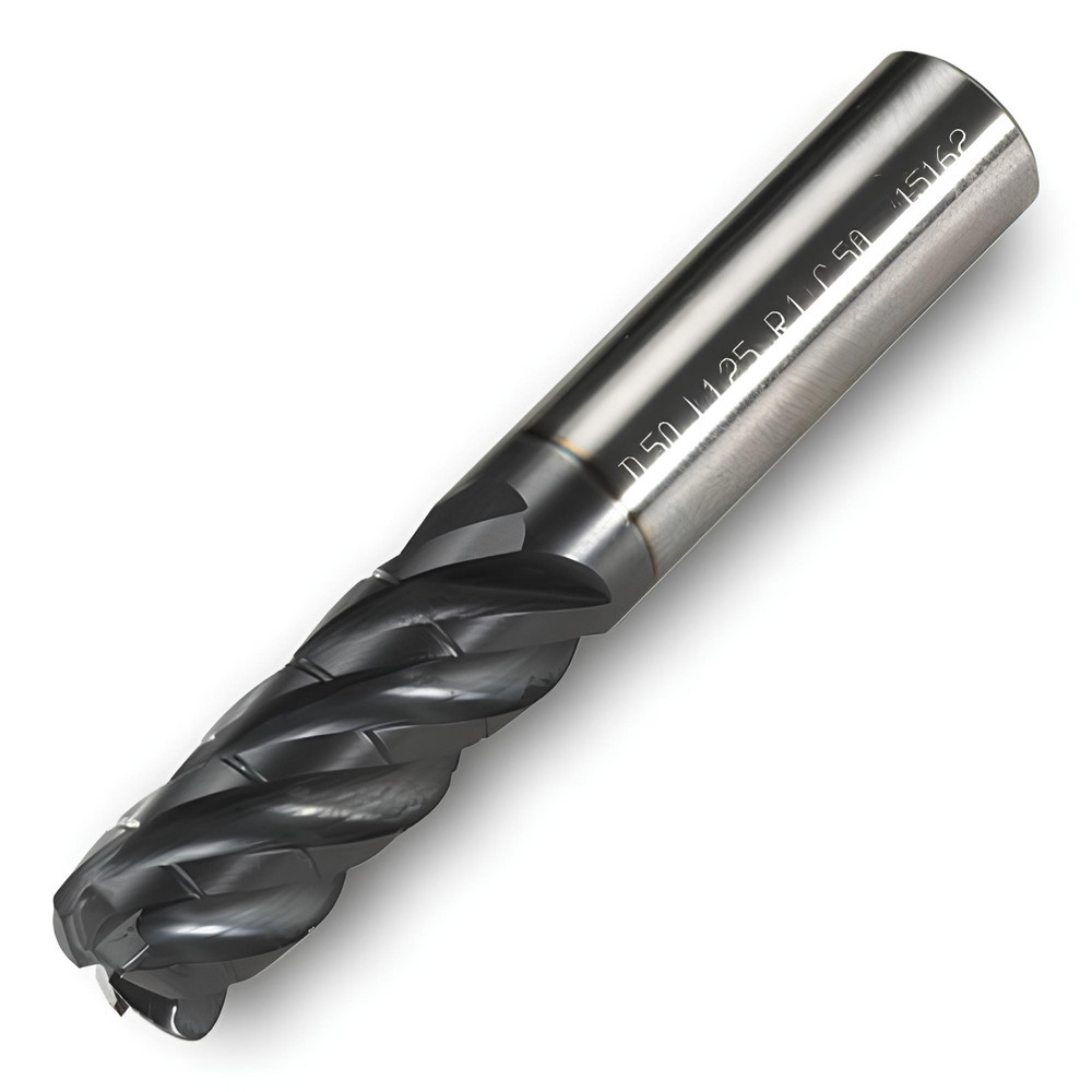 Ingersoll Cutting Tools - High-Feed End Mills: 0.7500, 0.1500, 4, Solid ...