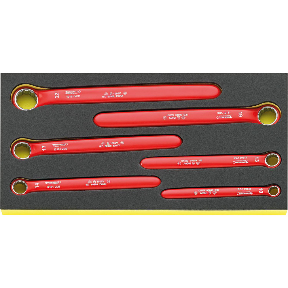 Stahlwille - Box Wrench Set: 6 Pc, 10 to 22 mm Wrench, Metric | MSC Direct