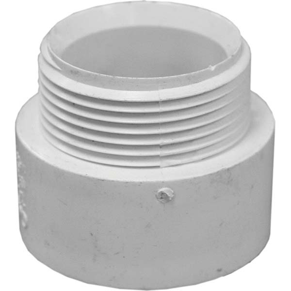 Jones Stephens - Drain, Waste & Vent Male Adapter: 2" Fitting, Hub x ...