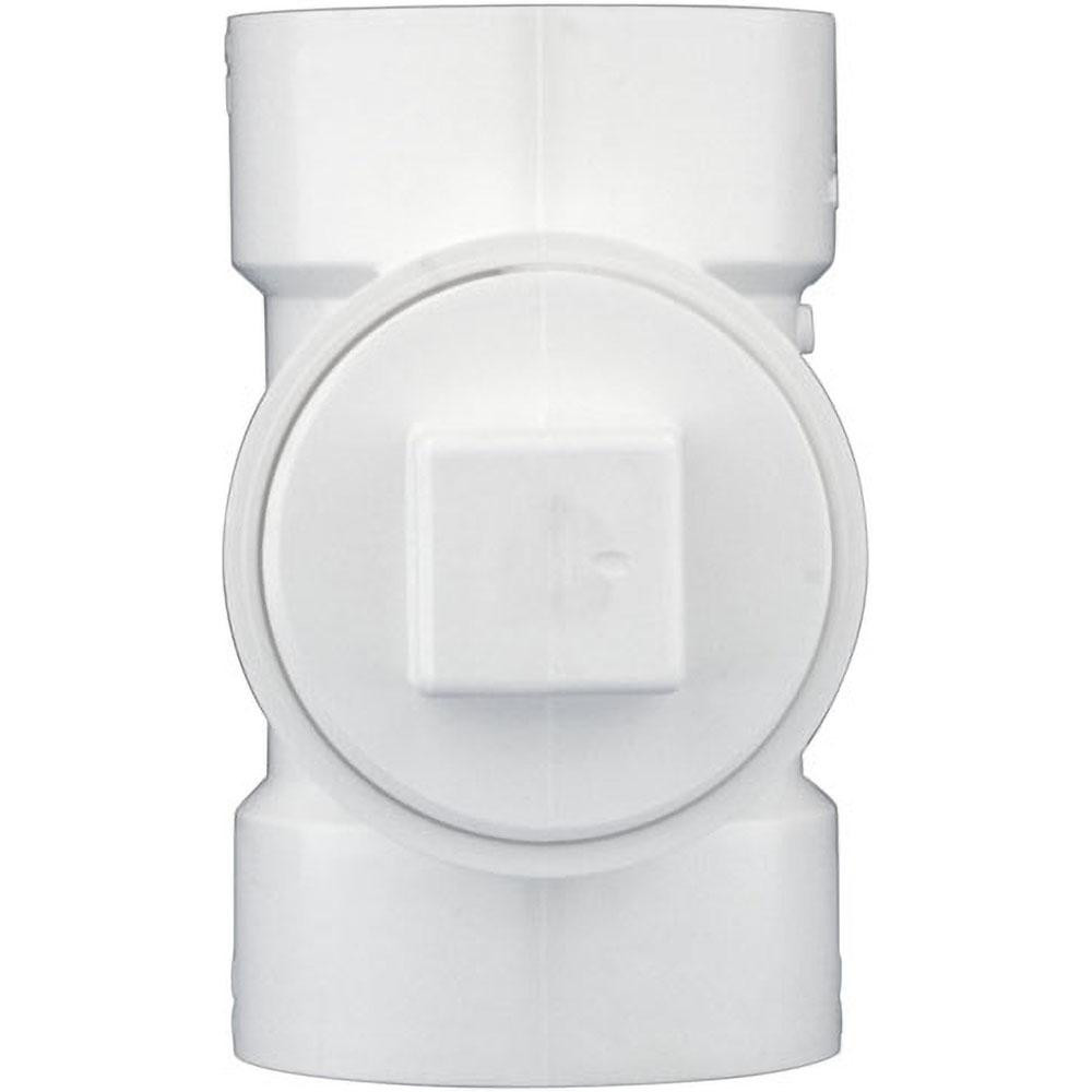 Jones Stephens - Drain, Waste & Vent Cleanout Test Tee with Cleanout ...