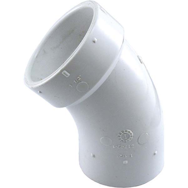 Jones Stephens - Plastic Pipe Fittings: Street Elbow, 3 in, PVC | MSC ...