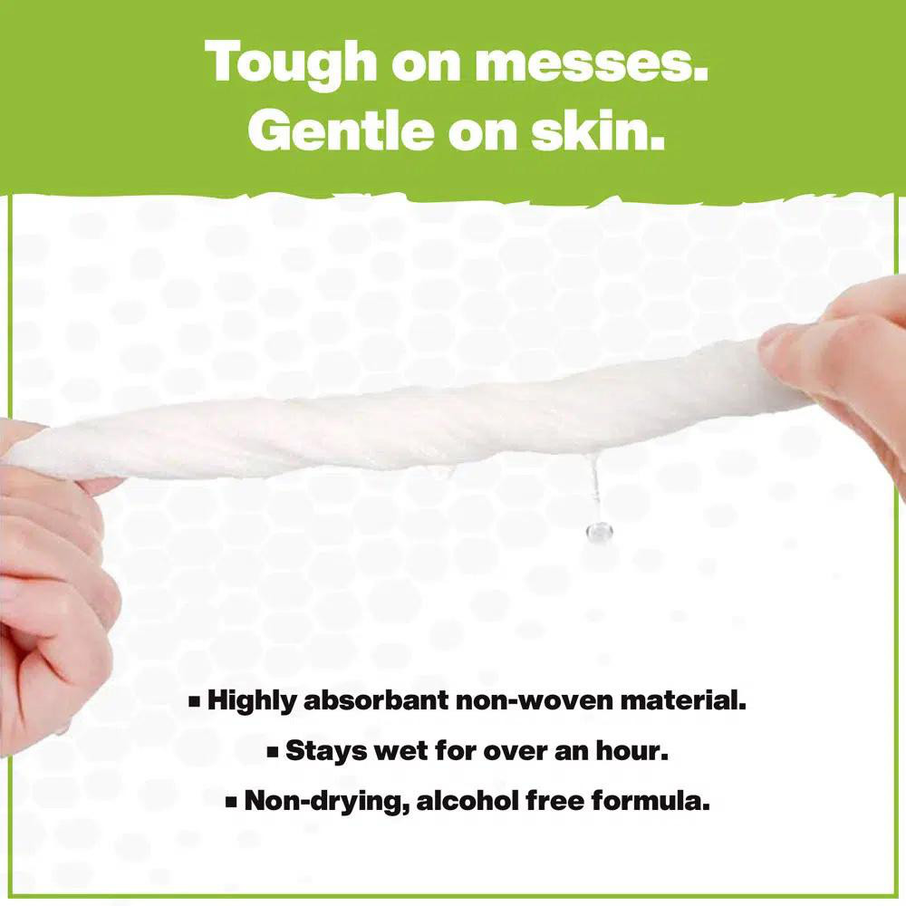 Crocodile Cloth - Cleaning Wipes: Pre-Moistened, 100 Sheet/Pack | MSC ...