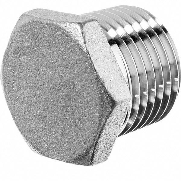 USA Industrials - Pipe Hex Plug: 3/4", 316 Stainless Steel | MSC Direct