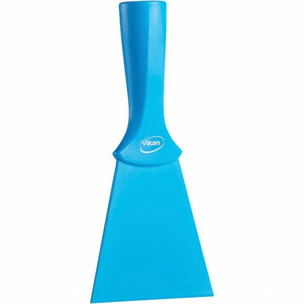 Vikan - Nylon Scraper with Threaded Handle, 3.9", Blue | MSC Direct