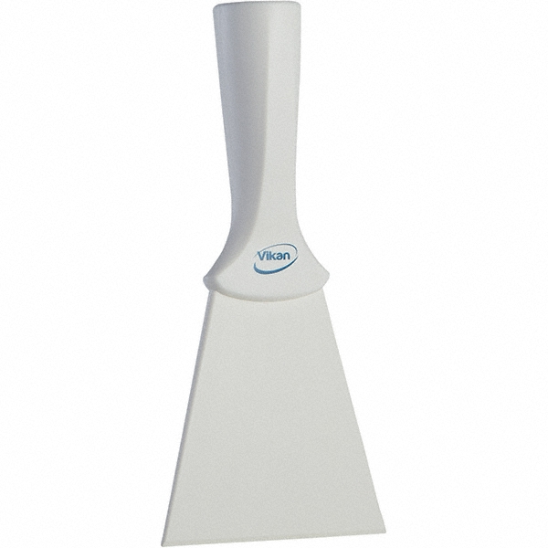 Vikan - Nylon Scraper with Threaded Handle, 3.9", White | MSC Direct