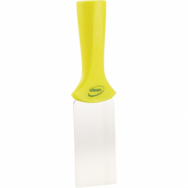 Vikan - Stainless Steel Scraper with Threaded Handle, 2", Yellow | MSC ...
