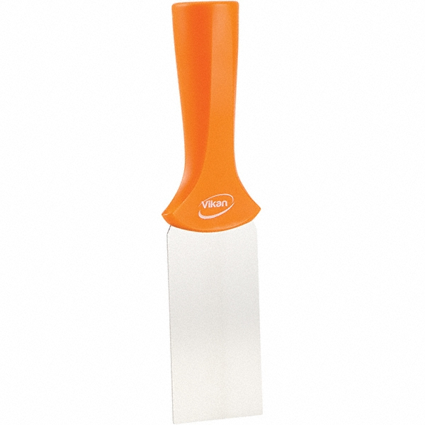 Vikan - Stainless Steel Scraper with Threaded Handle, 2", Orange | MSC ...