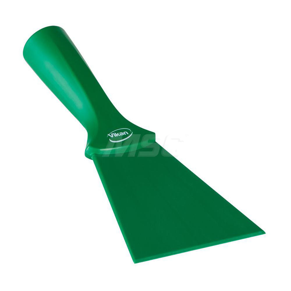 Vikan - Nylon Scraper with Threaded Handle, 3.9", Green | MSC Direct