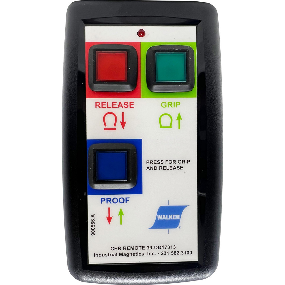 Walker Magnetics - CER 9V 2-BTN WIRELESS LIFT MAGNET REMOTE CNTRL | MSC ...