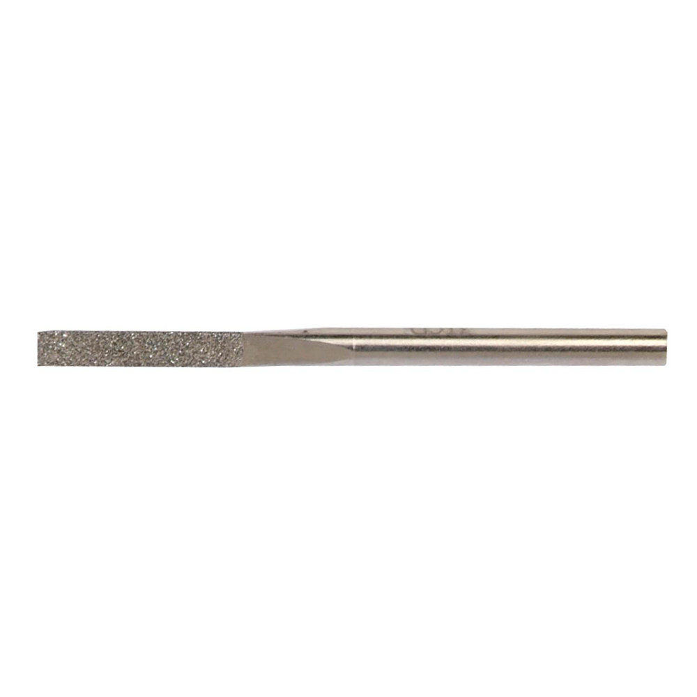 Norton - Flat & Triangular Standard Diamond File: 2" OAL, Fine Grade ...