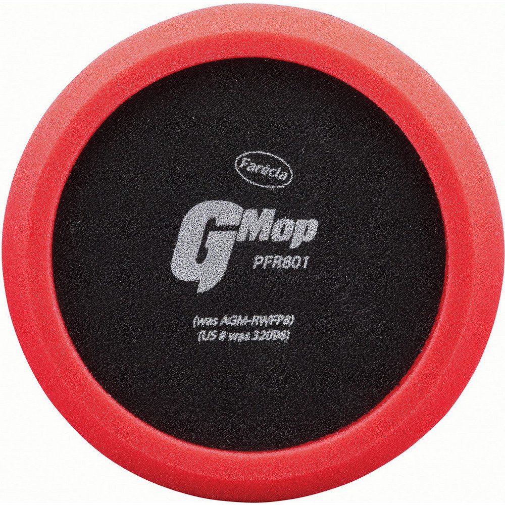 Farecla - 8 In. Farecla G-MOP Red Buffing/Polishing H&L Foam Waffle Pad ...