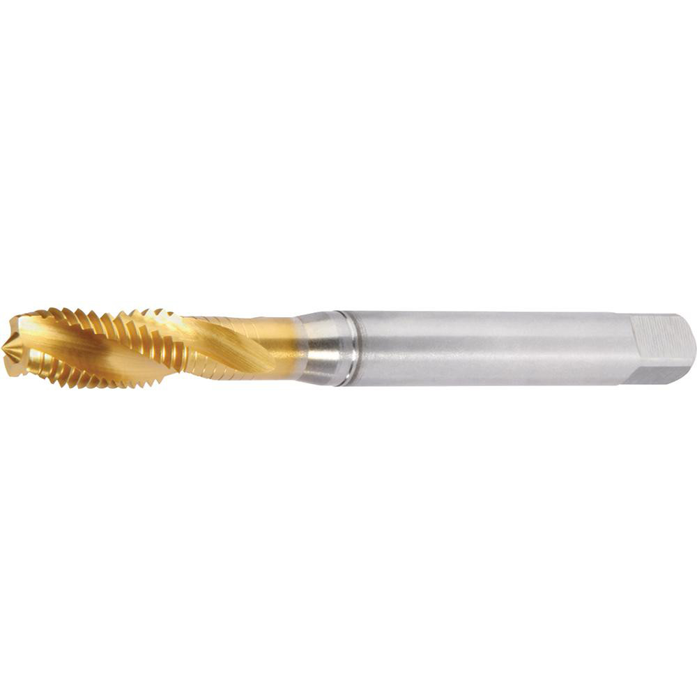 Widia - Spiral Flute Tap: M12x1.25, Metric, 3 Flute, Modified Bottoming ...
