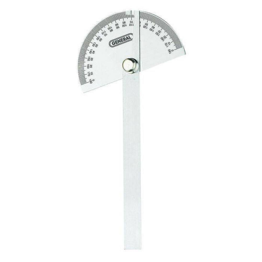 General - 6 Inch Long Blade, 180° Max Measurement, 1° Dial Graduation ...