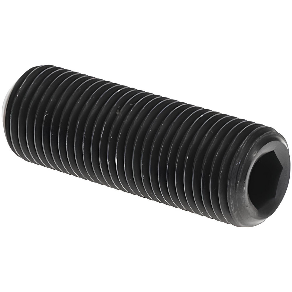 Value Collection - Set Screw: 1/2-20, 1-1/2" Overall Length, Cup Point ...