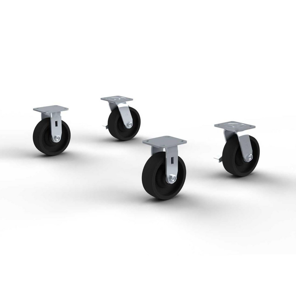 Strong Hold - Caster Wheels: Wheel Diameter (Inch): 4; Mount Type ...