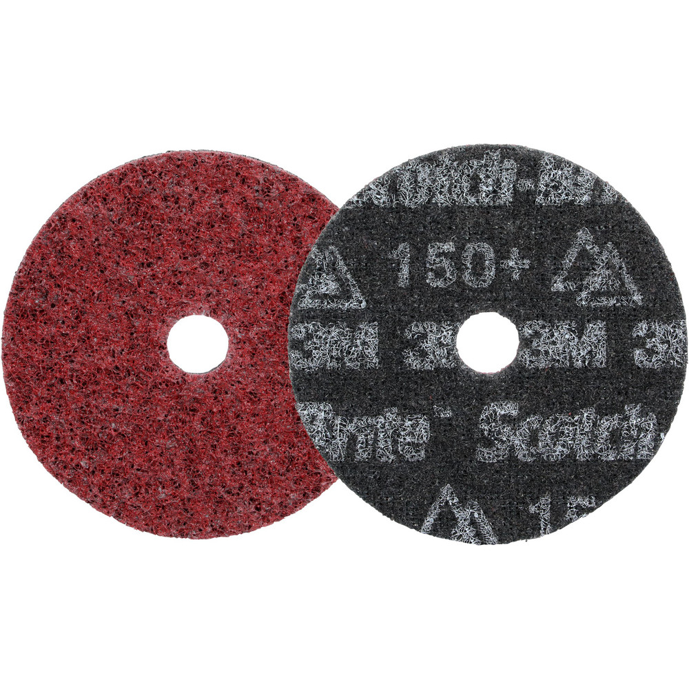 3M - Hook & Loop Disc: 4" Dia, 5/8" Hole, 150 Grit, Non-Woven ...