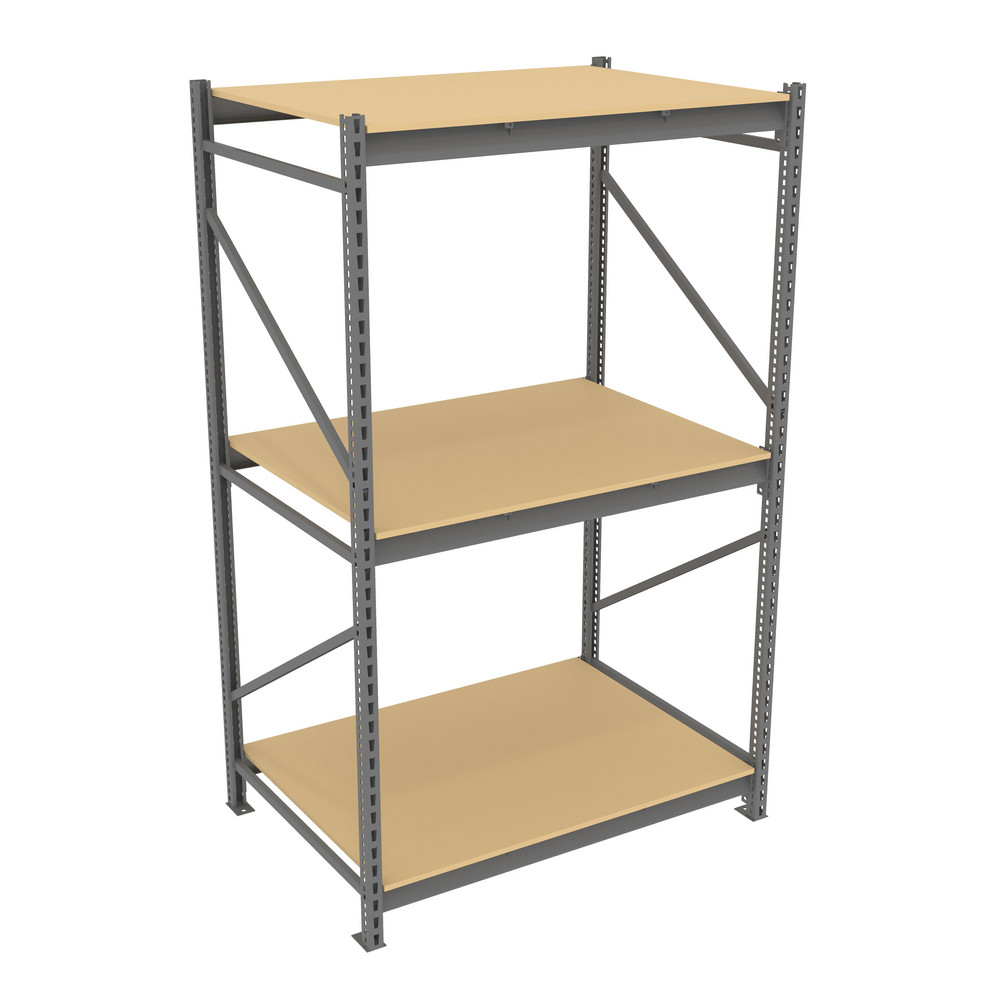 Tennsco - Bulk Storage Rack: 4,150 lb per Shelf, 3 Shelves | MSC Direct