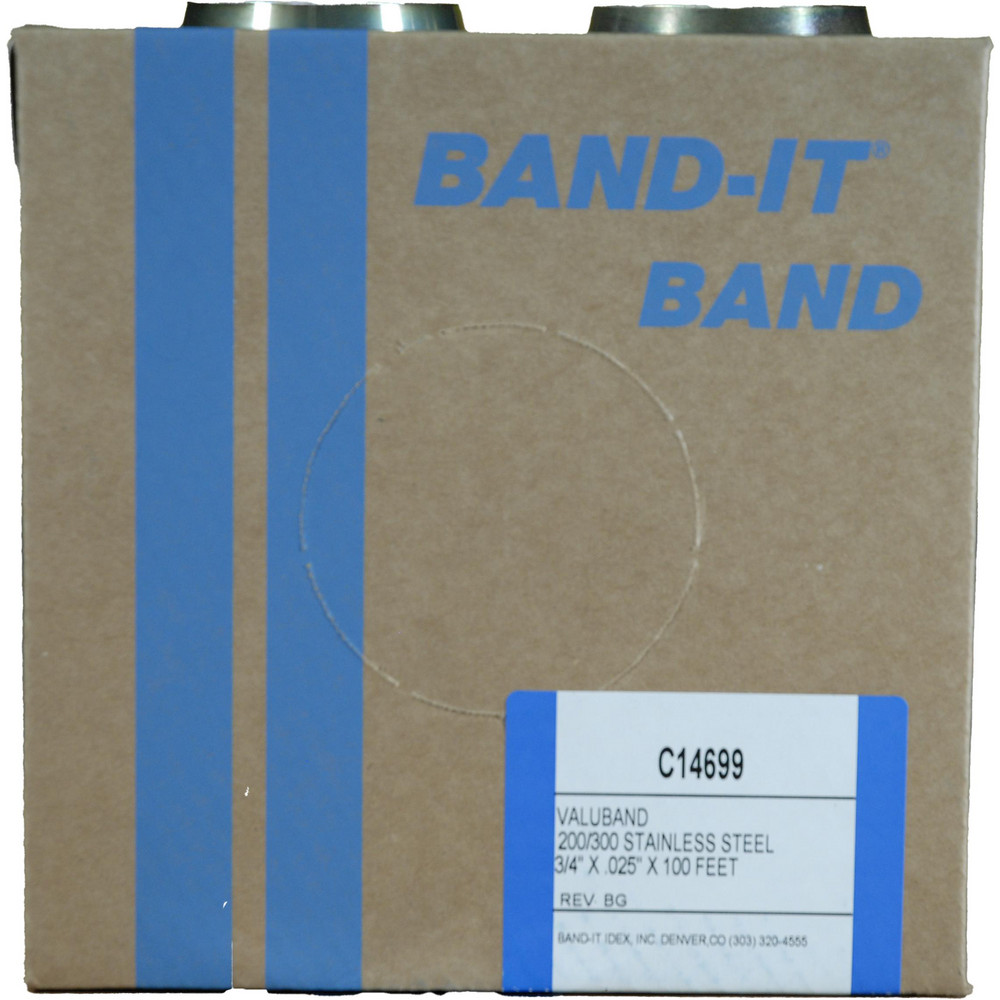 Band-It - Band Clamp: Banding, 3/4" Wide, 0.0250" Thick, 200/300 ...