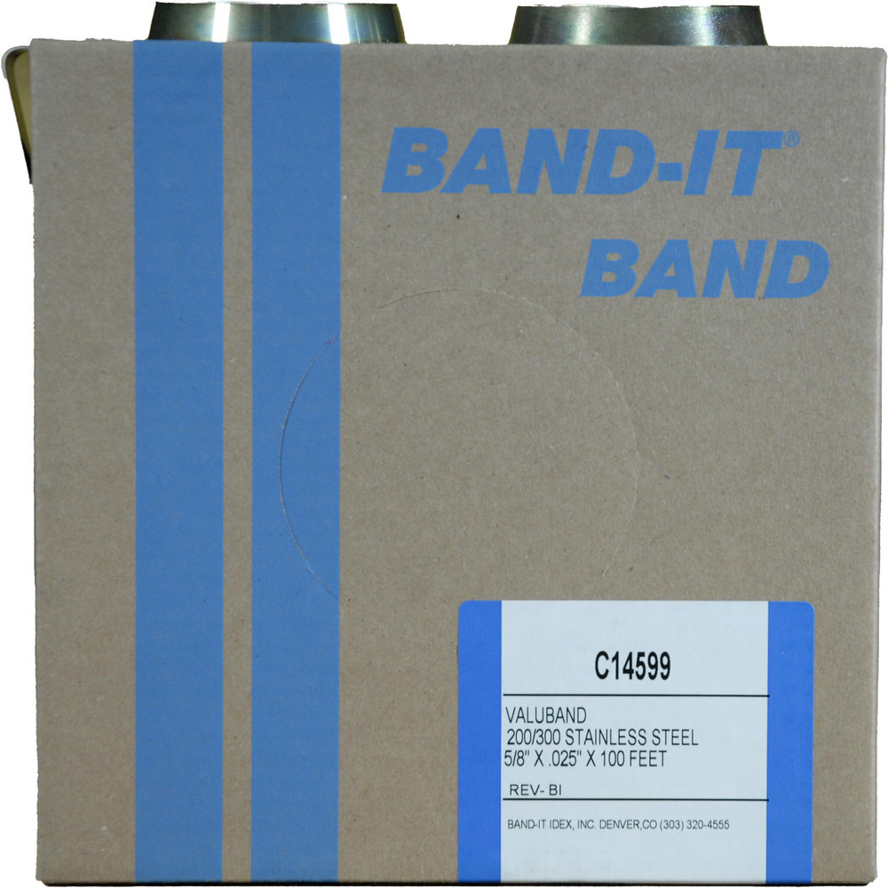 Band-It - Band Clamp: Banding, 5/8" Wide, 0.0250" Thick, 200/300 ...